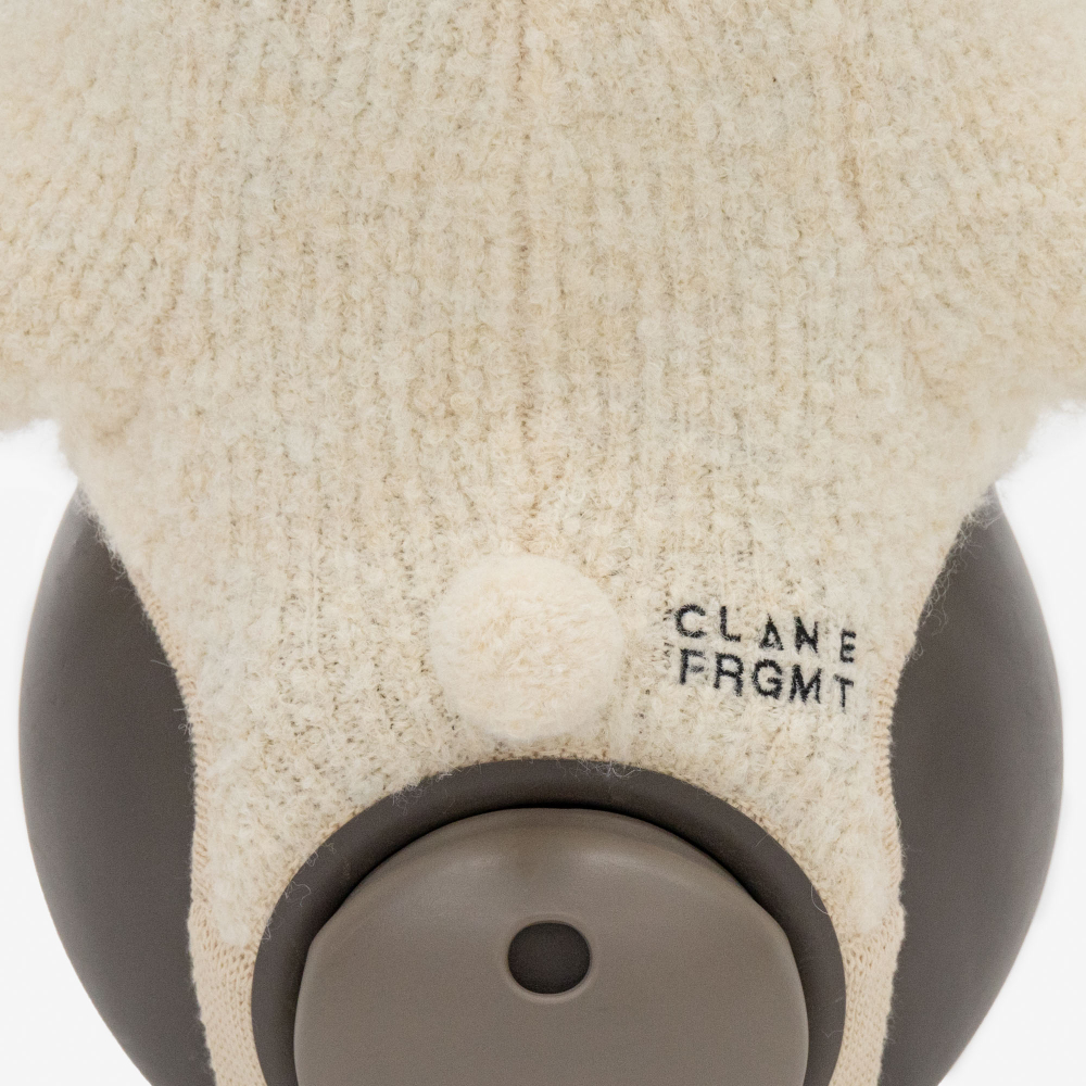 CLANE×FRAGMENT BEAR BOUCLE KNIT(アイボリー) | LOVOT ウェブストア