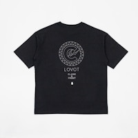 CLANE×FRAGMENT LOGO TEE(ブラック/ヒト) | LOVOT ウェブストア